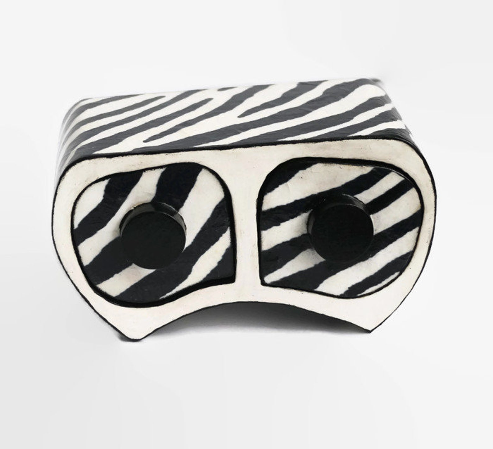 Mini Chest Drawers Zebra Box Zebra Print Zebra Decor Wood Ring - Etsy