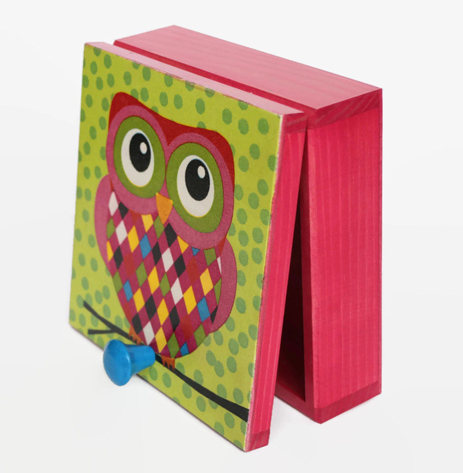 Owl Box Jewelry Owl Box Personalised Box Pink Box Wood Box | Etsy