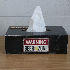 Beer Lovers Gift Tissue Box Cover Beer Father's Day Beer Sign Gift Dad ...