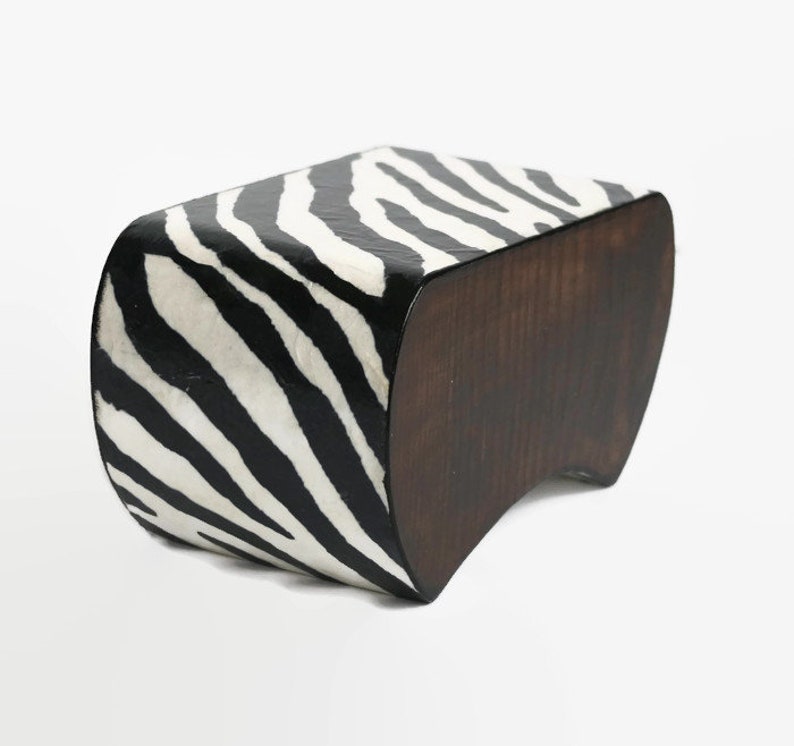 Mini Chest Drawers Zebra Box Zebra Print Zebra Decor Wood Ring - Etsy