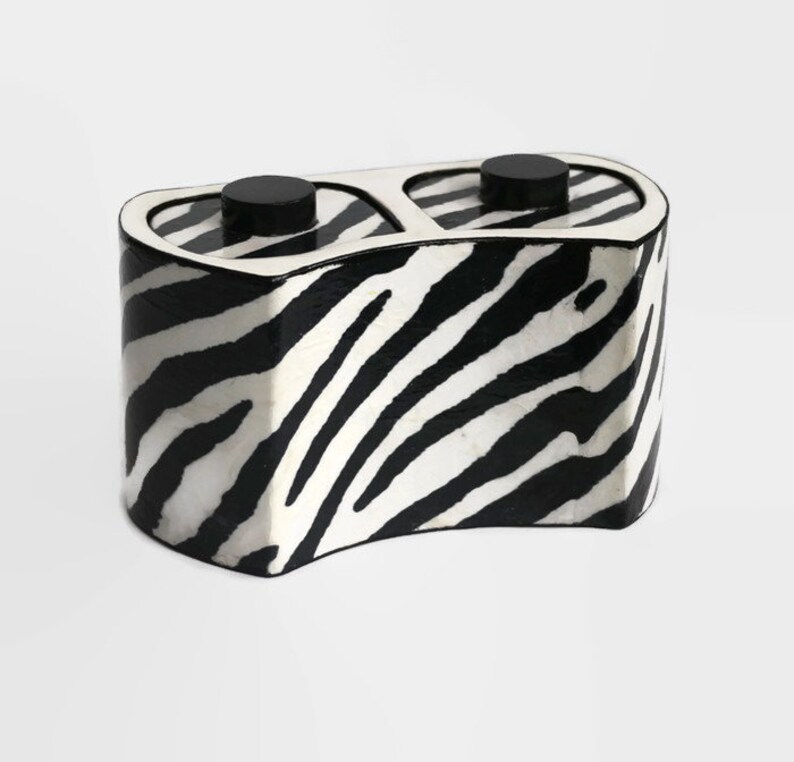 Mini Chest Drawers Zebra Box Zebra Print Zebra Decor Wood Ring - Etsy