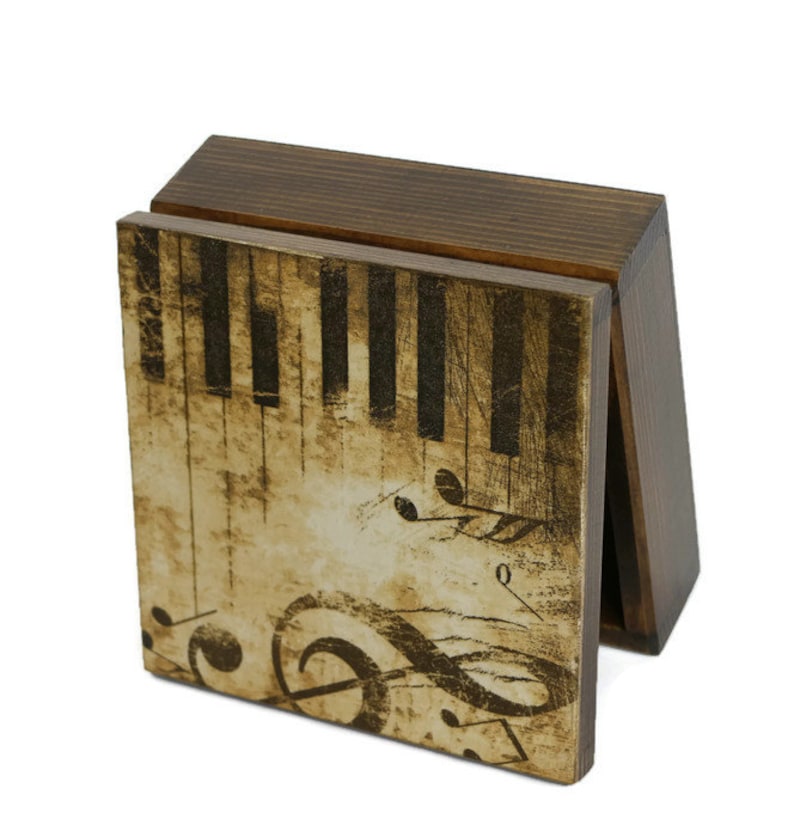 Piano Box Music Gift Storage Box Jewelry Box Music Theme - Etsy