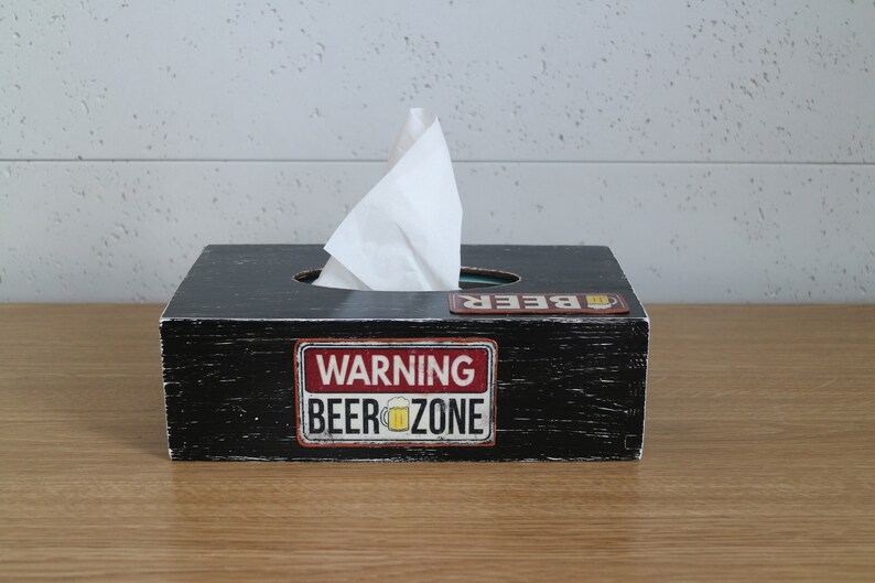 Beer Lovers Gift Tissue Box Cover Beer Father's Day Beer | Etsy