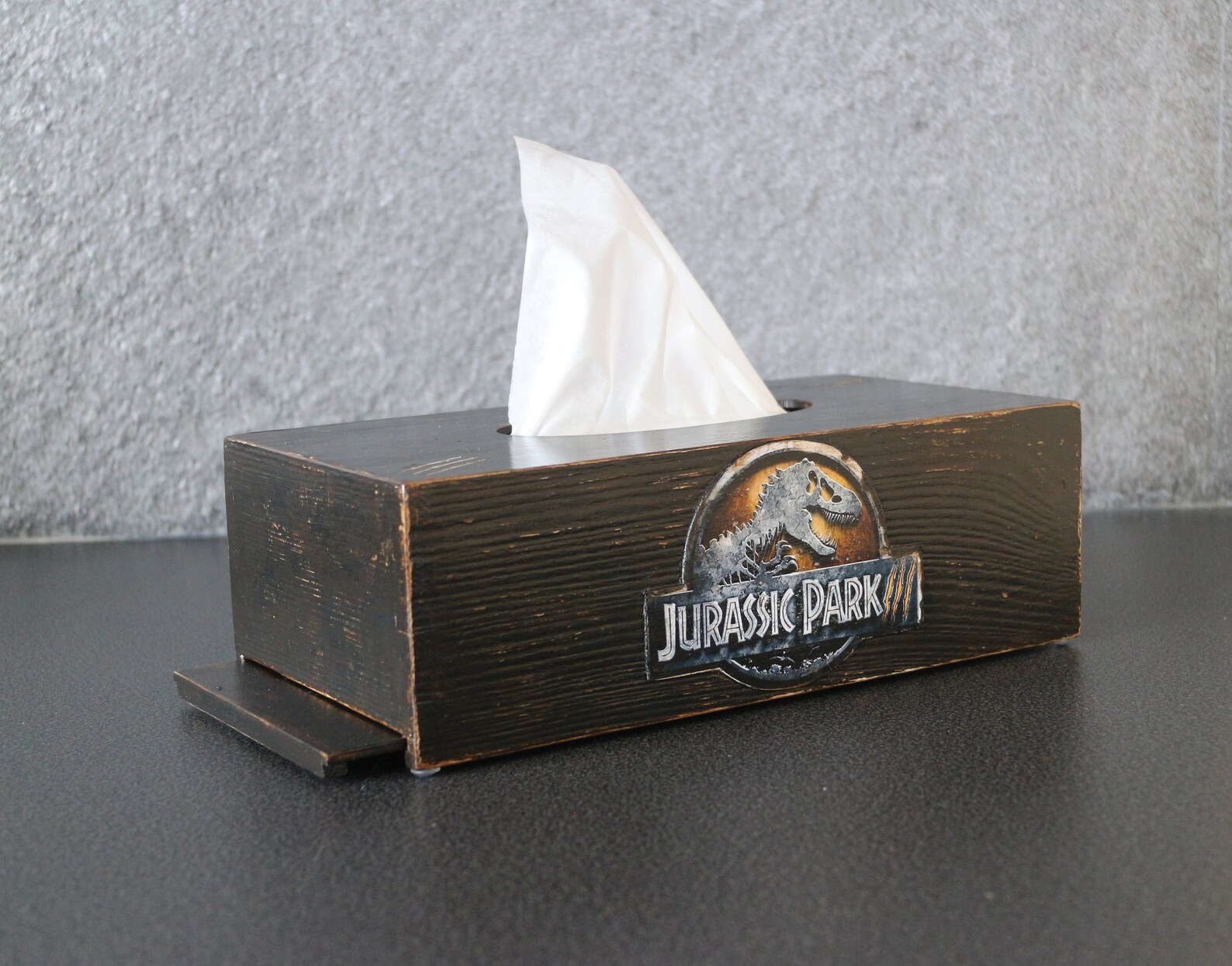 Tissue Box Dinosaur Jurassic park Rectangular tissue box | Etsy