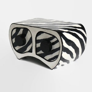 Mini Chest Drawers Zebra Box Zebra Print Zebra Decor Wood Ring Box ...