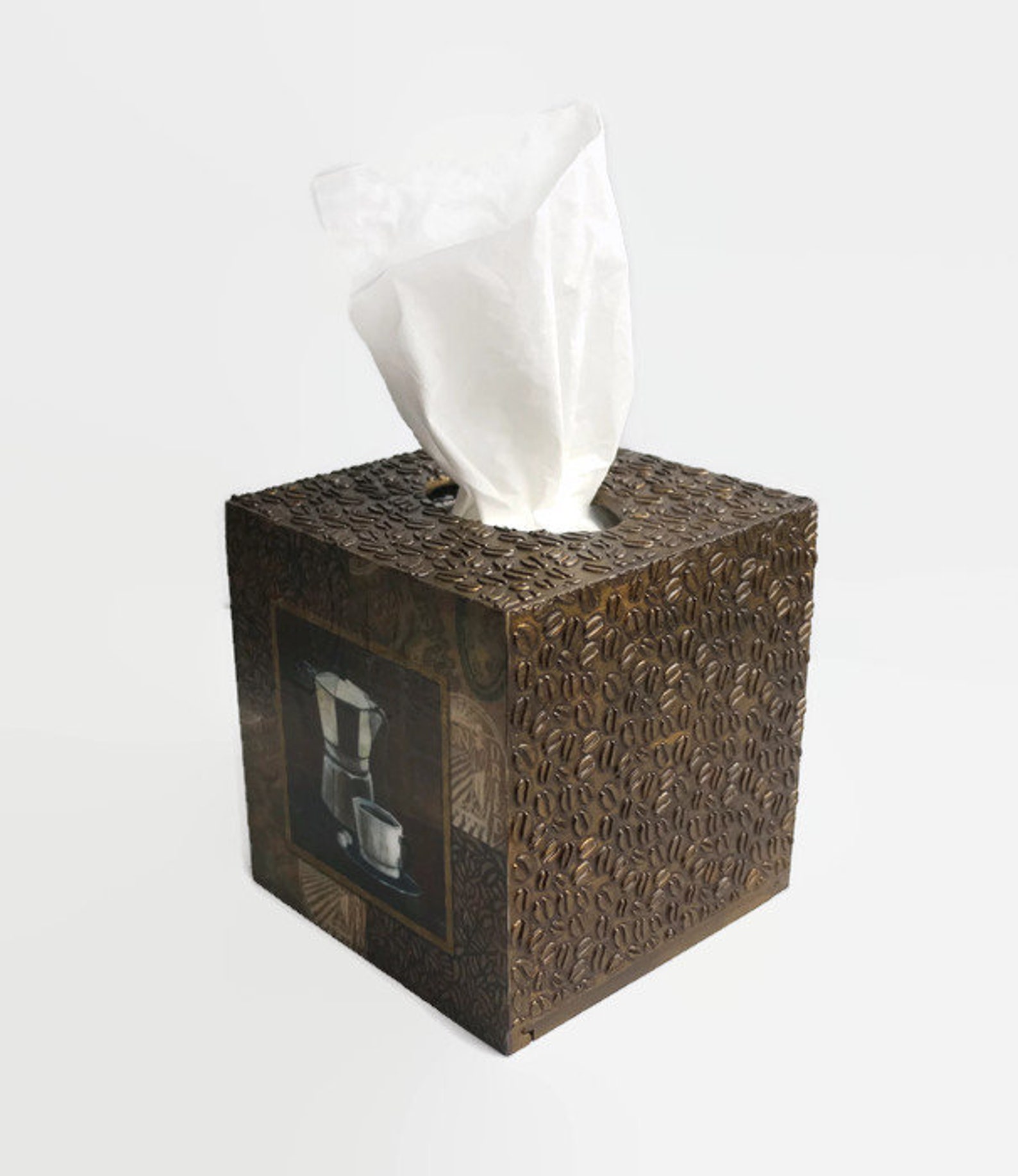 Tissue Box Cover Coffee Coffee Lovers Gift Coffee Beans Coffee - Etsy