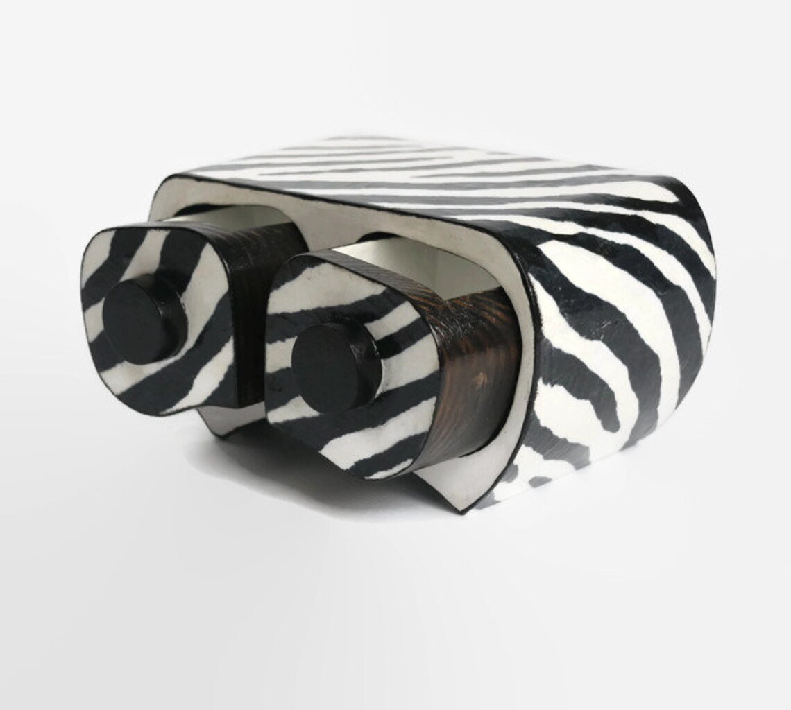 Mini Chest Drawers Zebra Box Zebra Print Zebra Decor Wood Ring - Etsy