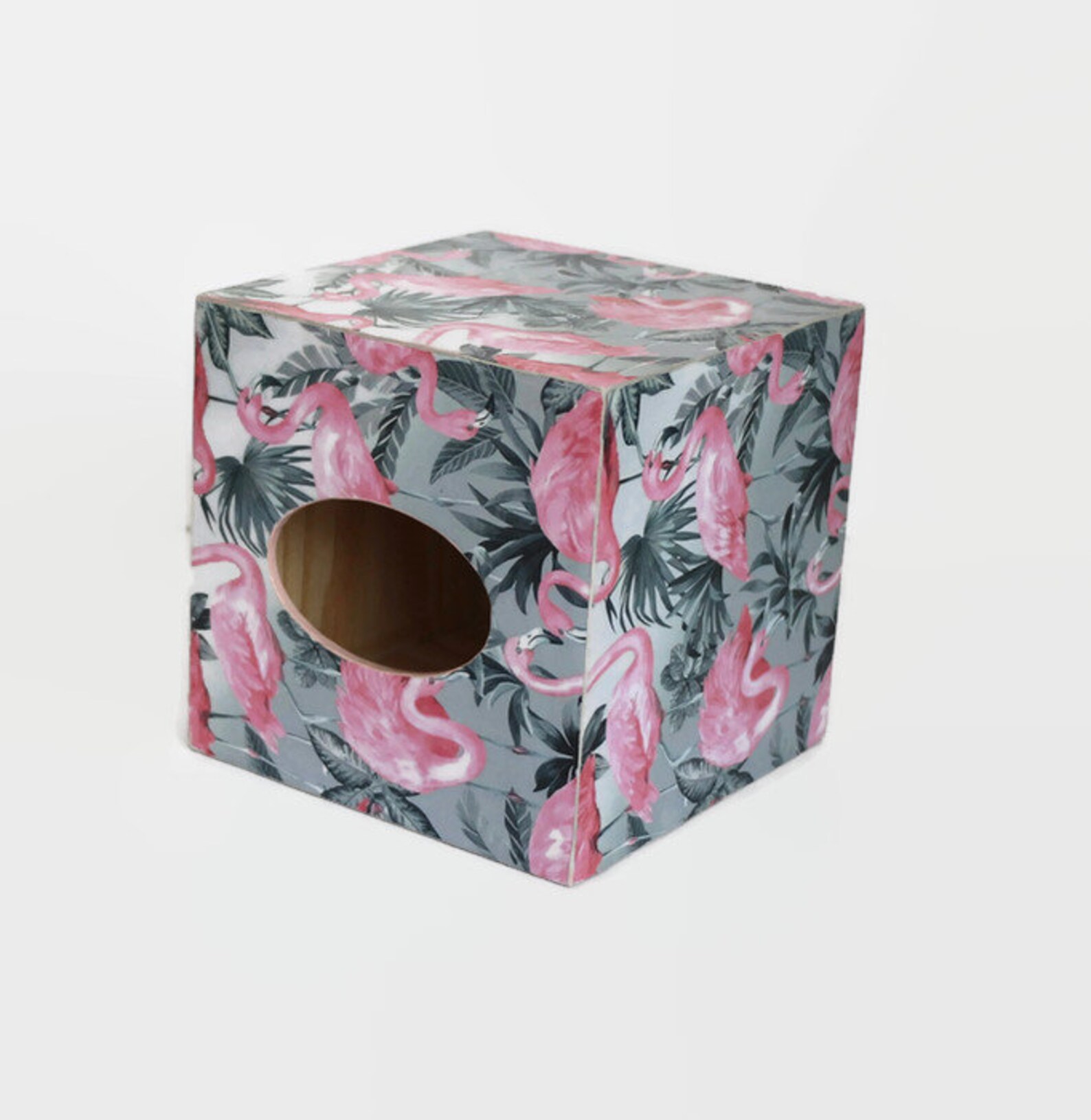 Flamingo home decor Tissue box cover Flamingo Summer table | Etsy