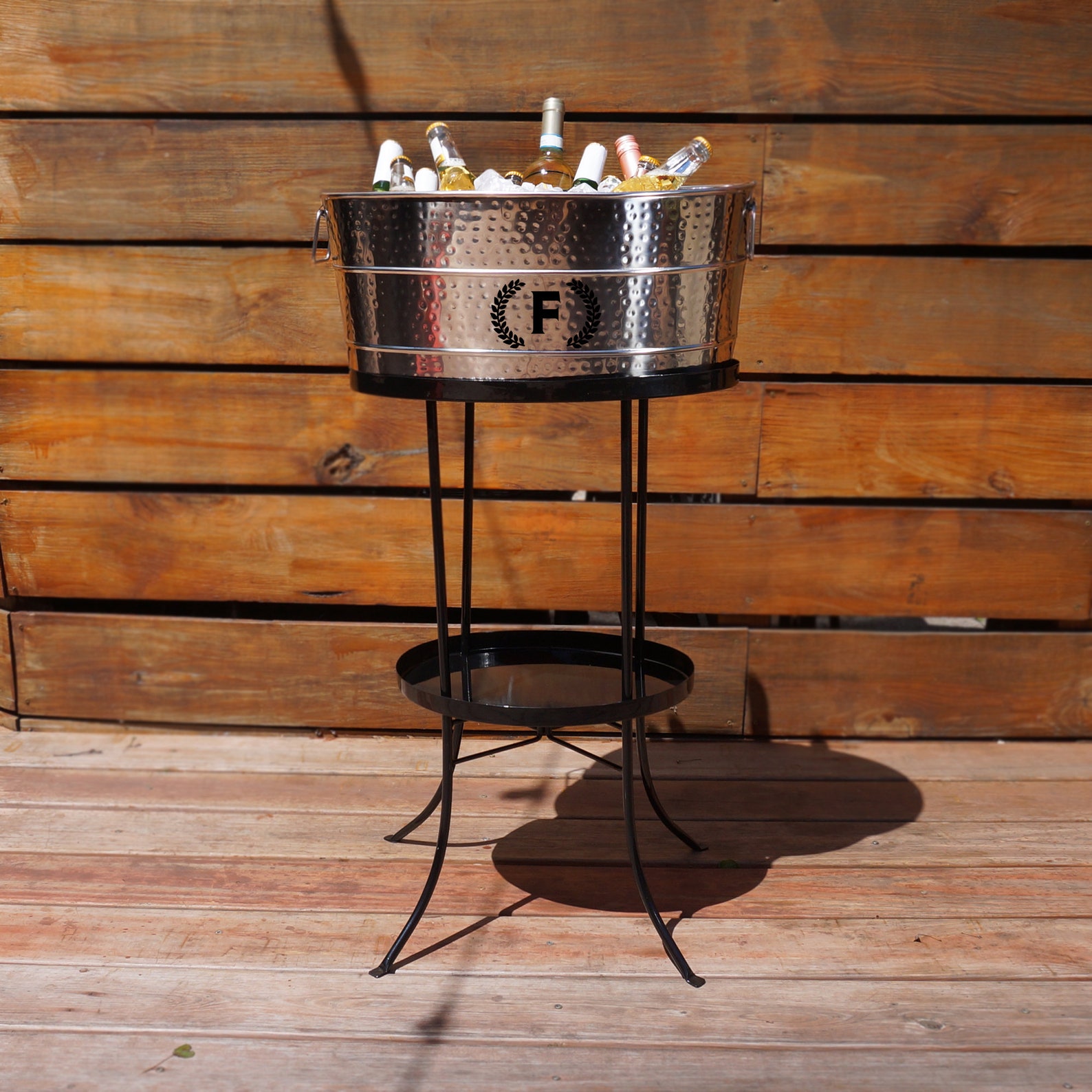 Personalized Beverage Tub With Stand for Wedding Gift - Etsy