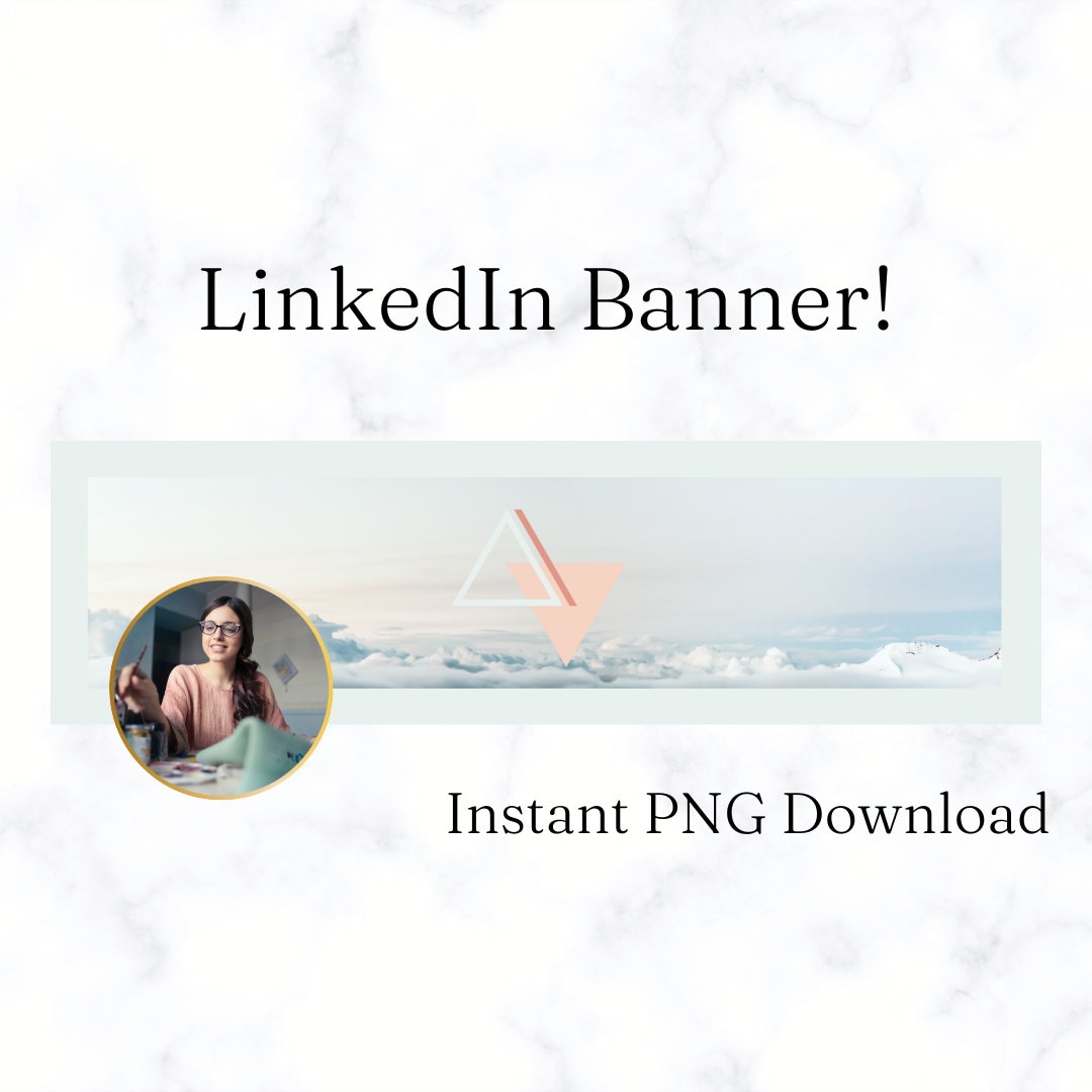 Linkedin Banner Aesthetic Minimalist Linkedin Background - Etsy