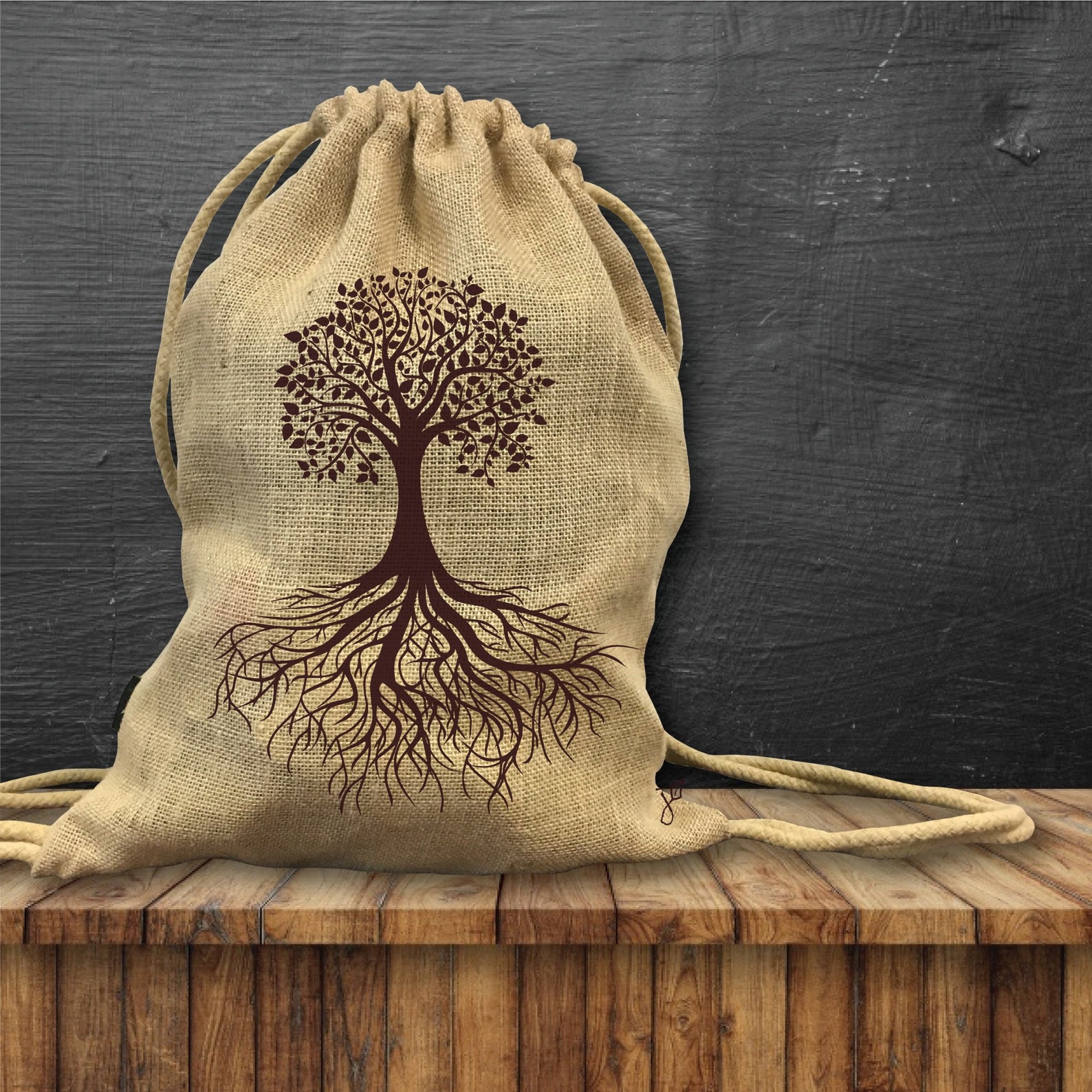 Drawstring Backpack (tree of Life). School Bag. Utility Bag ...