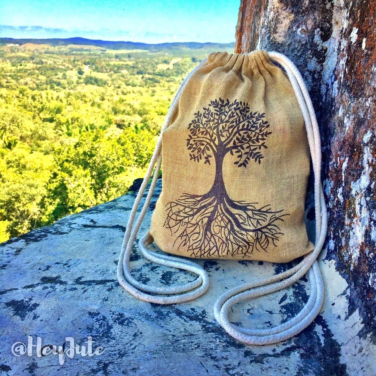 Drawstring Backpack (tree of Life). School Bag. Utility Bag ...