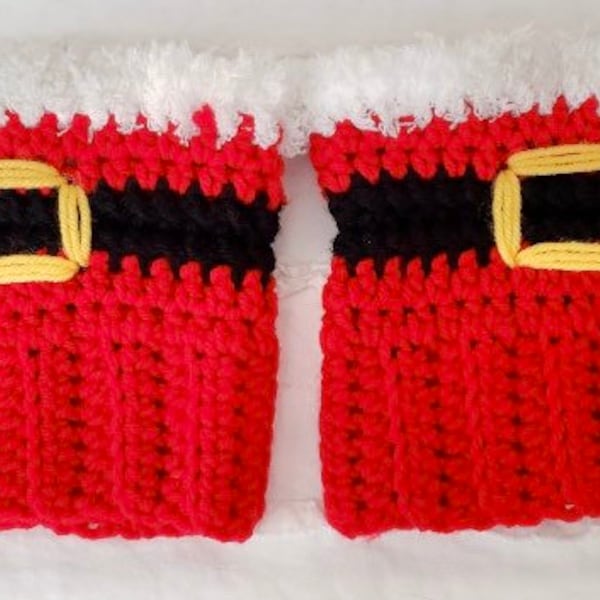 Santa Boot Cuffs - Etsy