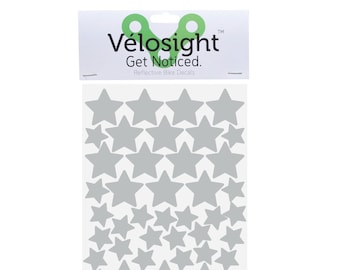 Reflective Bicycle Decals and Bike Helmet Stickers Velosight™ - Etsy