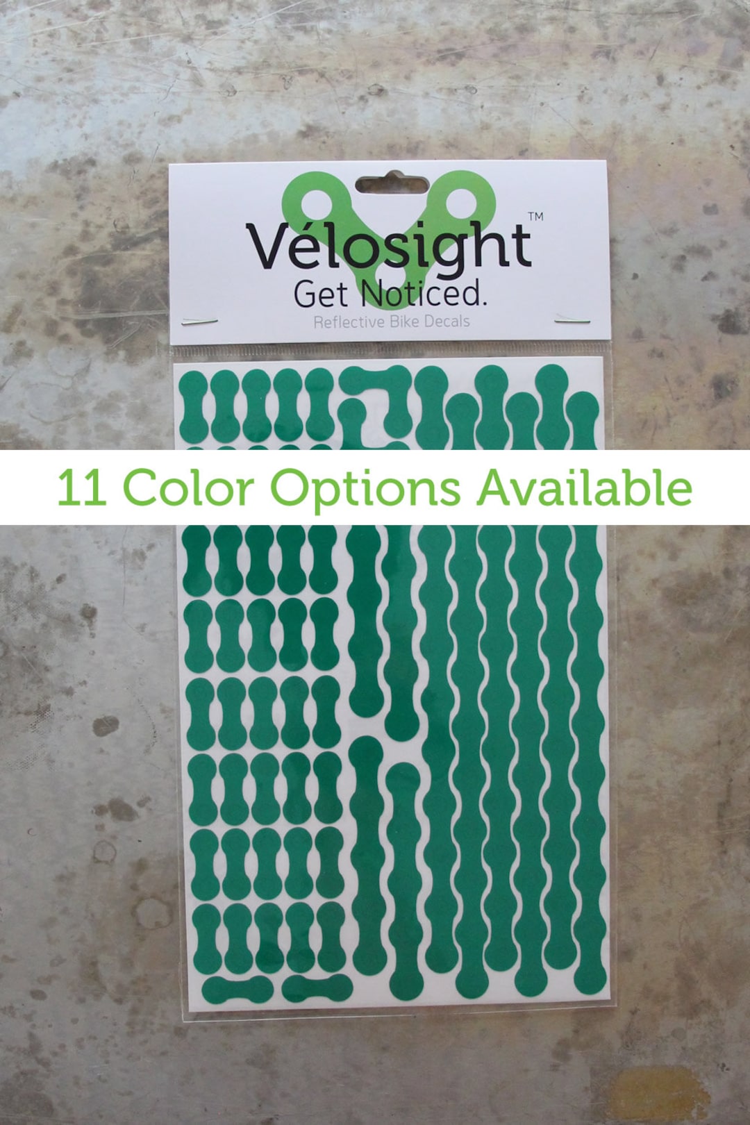 Reflective Bike Decals: Chained Links, Bicycle Helmet Stickers - Etsy
