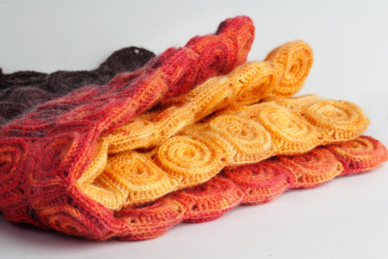 Crochet Pattern Fire Blanket - Digital File PDF - Etsy