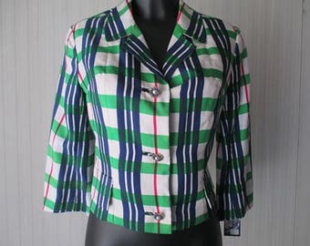 1980s Turquoise Two Tone Silk Oversized Blazer Size 12 or L - Etsy