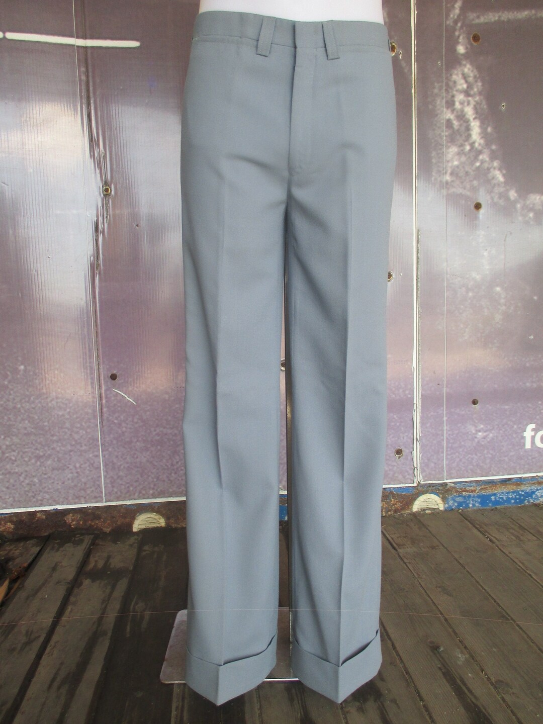 Vtg 60s Deadstock Pants/vtg NOS Mods Trousers/made in Italy/wool Crepe ...