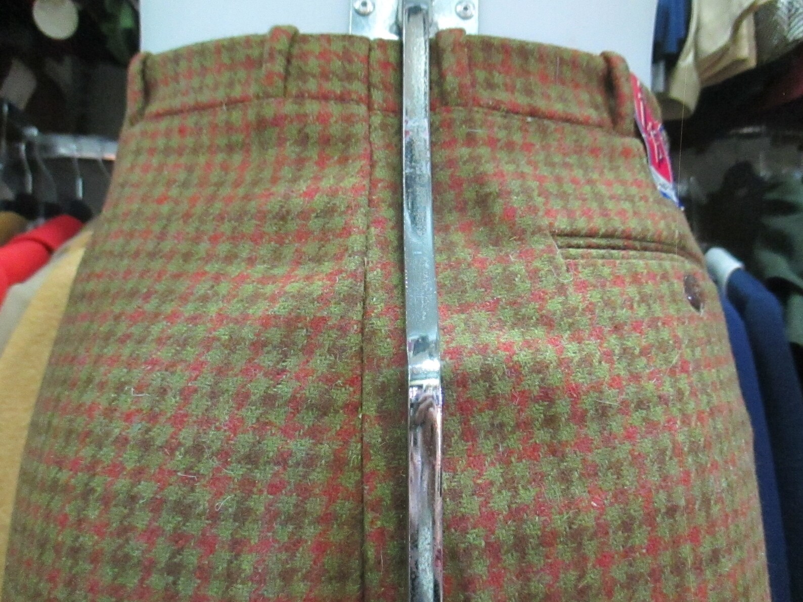 Vtg Early 60s NOS Tweed Pants/60s Deadstock Pants/made in Italy/wool ...