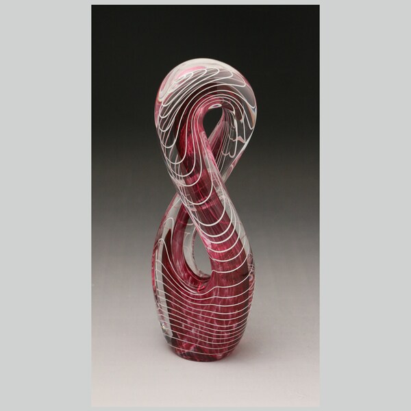 Glass Infinity Sculpture - Etsy