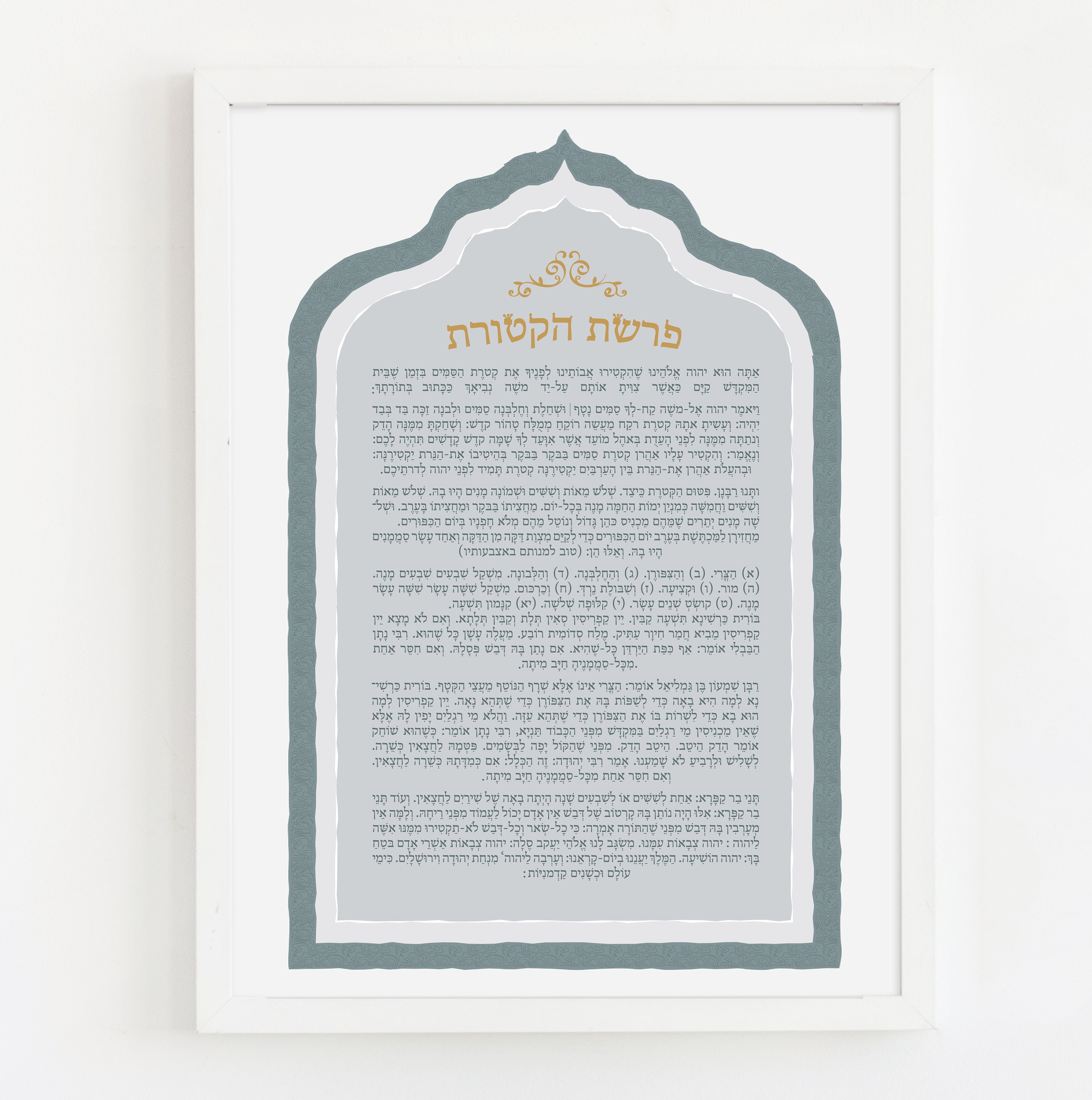 The Pitum Haketoret Blessing. Powerful Prayer If You Recite It Genuine ...