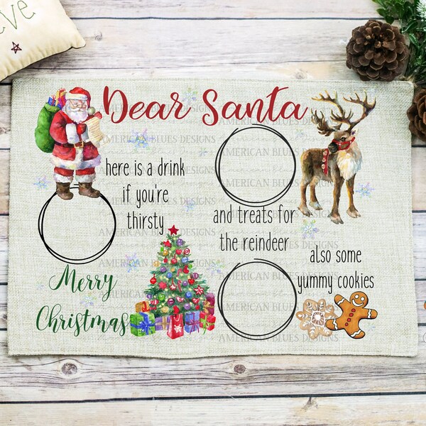 Santa Cookie Plate - Etsy