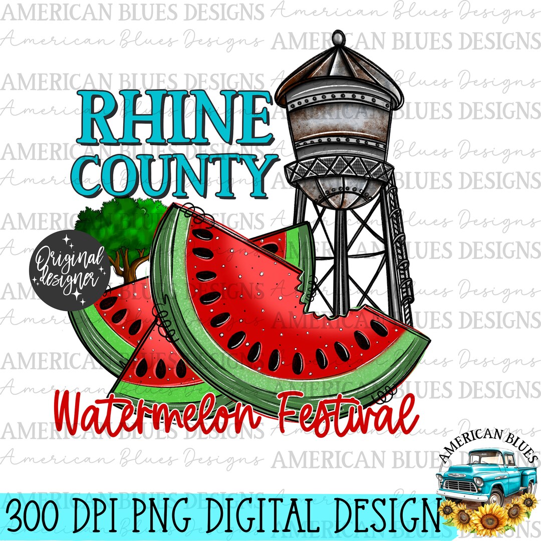 Rhine County, Watermelon Festival, Summer Time Png, Country Western Png ...