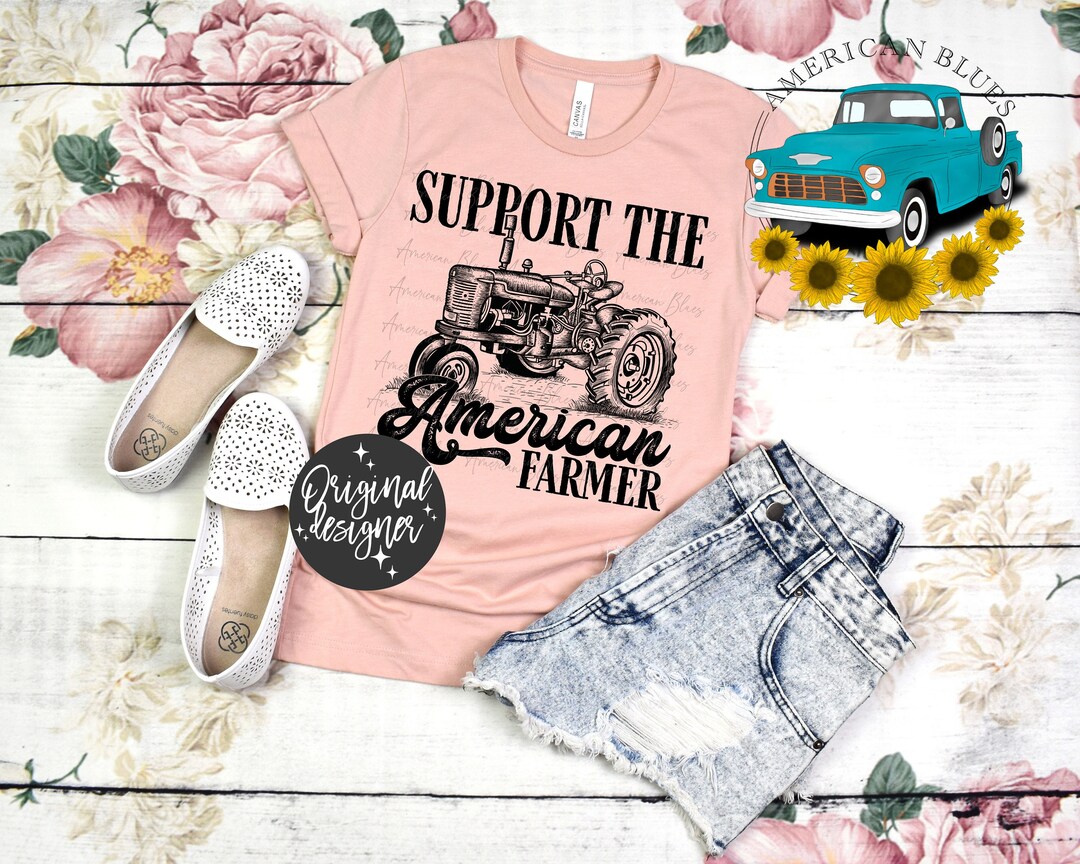 Support the American Farmer, Farming Png, Famers of America, Instant ...