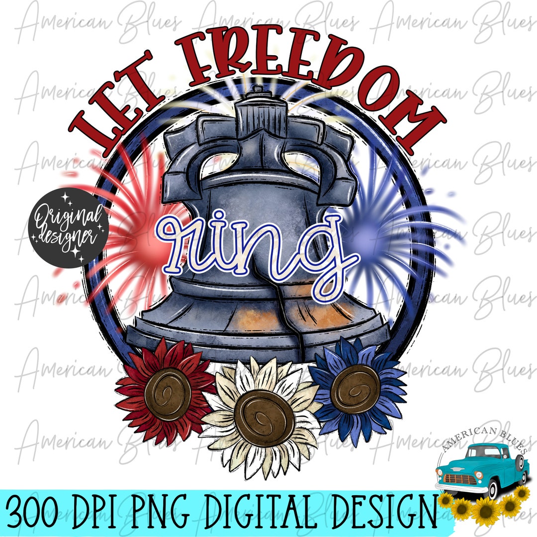 Liberty Bell Patriotic PNG, Fireworks, Independence Day (digital ...