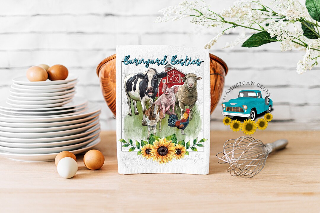 Barnyard Besties Png Farm Life Png Farmers Png Barnyard - Etsy