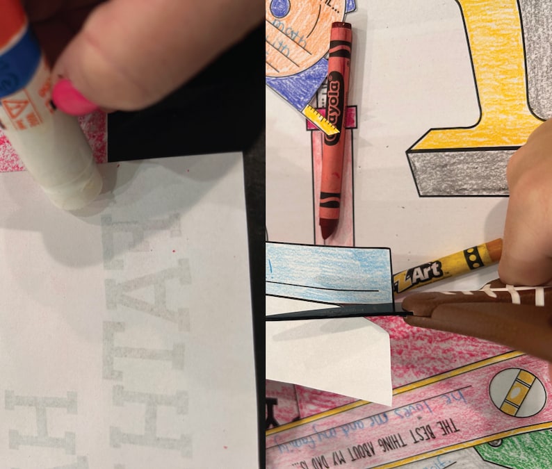 FATHER'S DAY Craft for Kids | Printable Coloring Toolbox Card for Dad ...