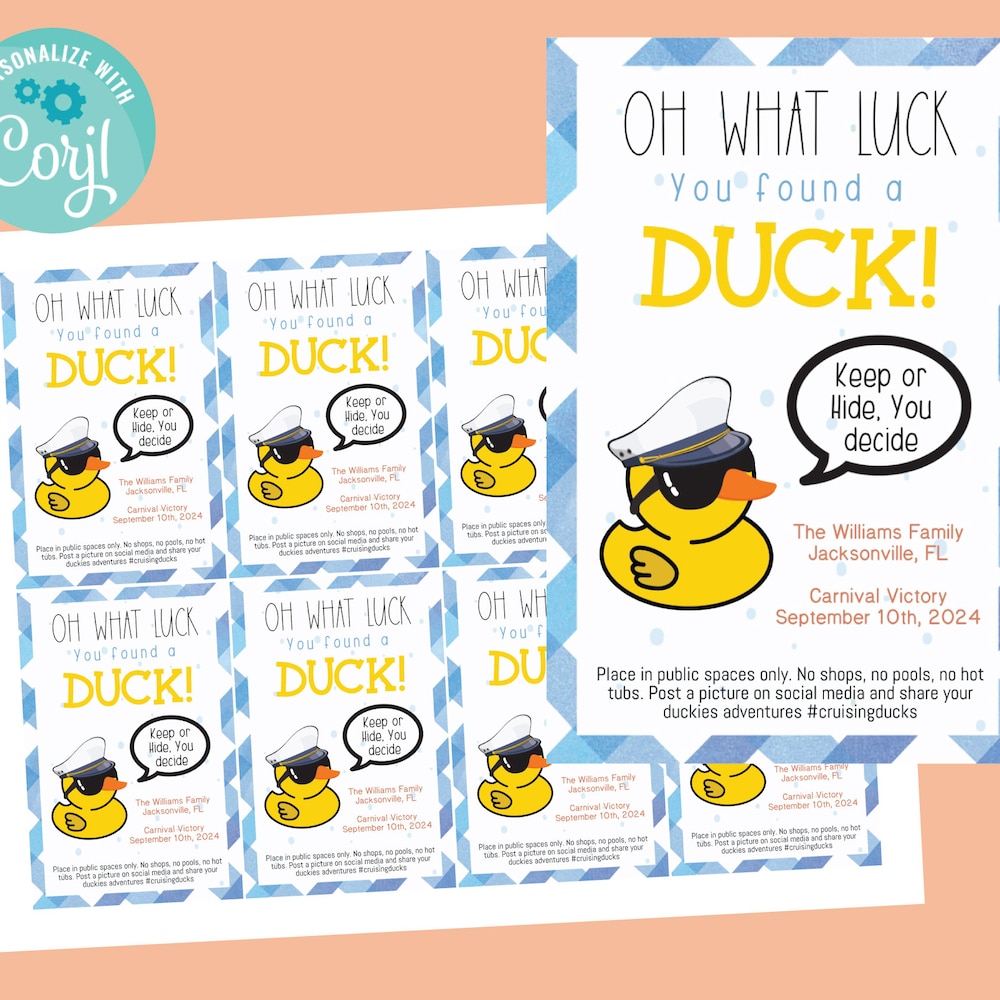 LuckyDuckPrints - Etsy