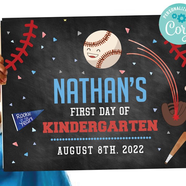 3rd Grade Sign - Etsy