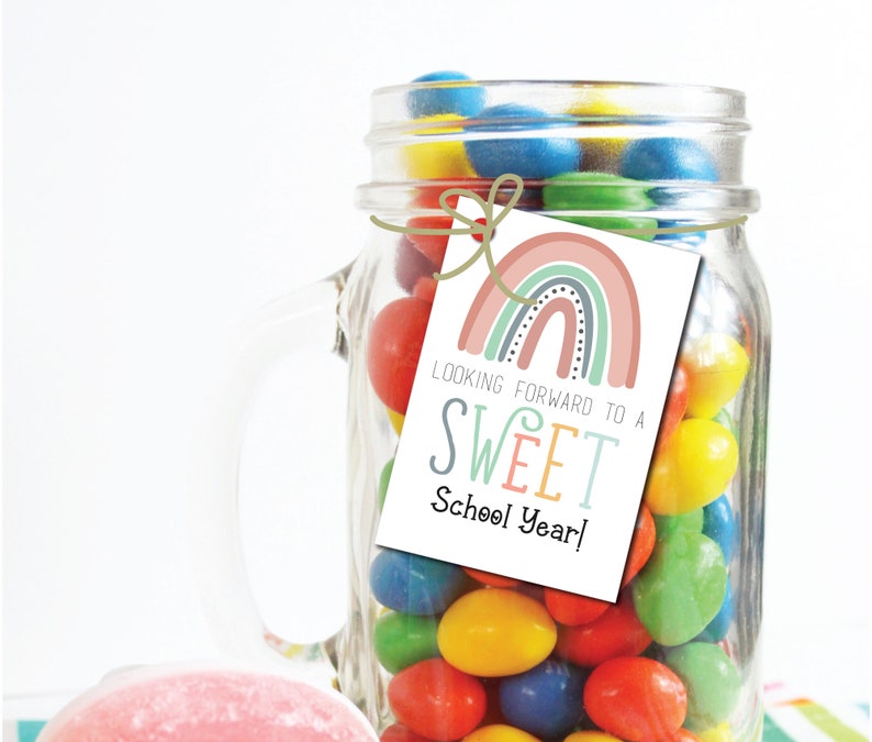 Back to School Printable Sweet Year Teacher Tag Teacher - Etsy