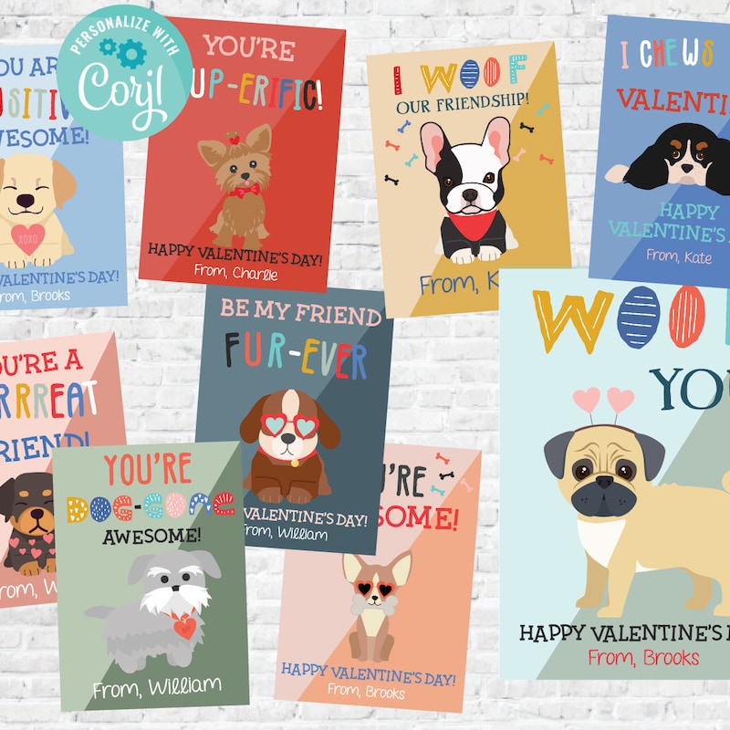 Dog Valentine - Etsy