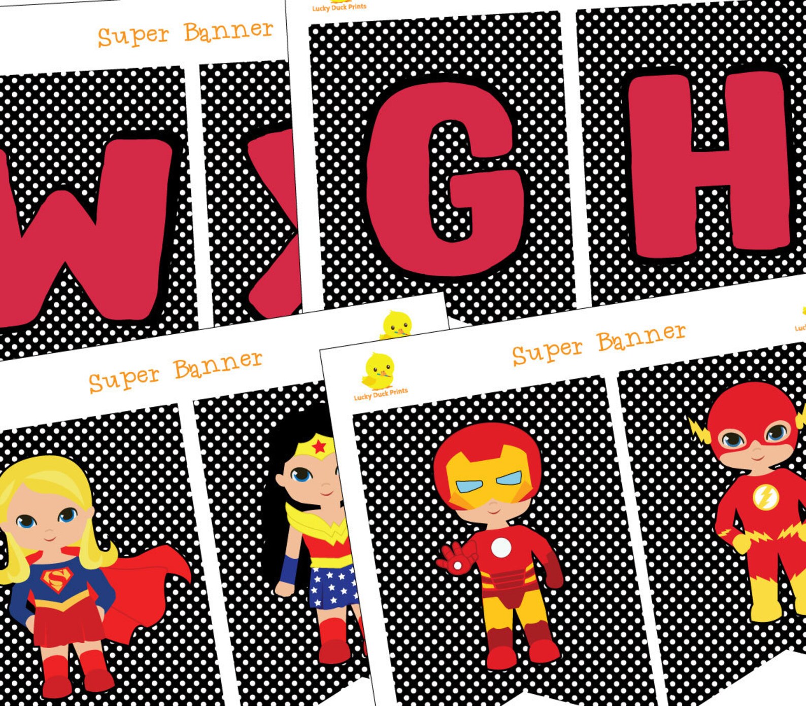 Superhero Tags Comic Book Thank You Tags Comic Book Tags | Etsy