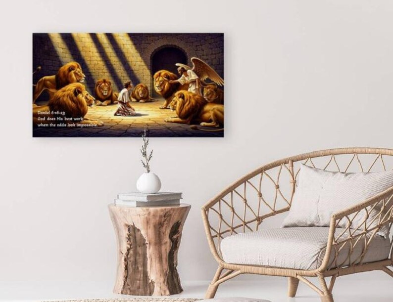 Daniel in the Lion’s Den. Bible Story. Daniel 16:6-23 Premier HD ...