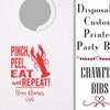 Custom Party Bibs Your Names Here, Just Text for Bbqs, Weddings ...