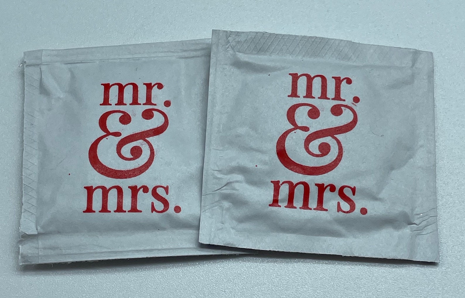 Mr. and Mrs. Moist Towelettes Wet Naps 12 Ink Colors to - Etsy