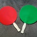 Reaction Paddle Fans - RED on One Side and GREEN on Other Side, Sold ...