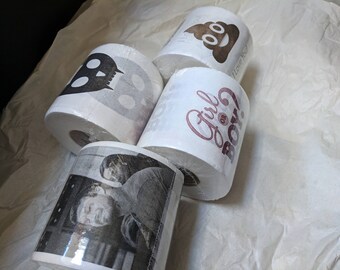 Printed toilet paper | Etsy