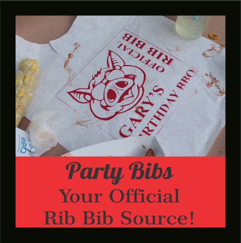 Piggie Bibs Adult Party Bibs, Disposable for Your IDOBBQ, Backyard ...