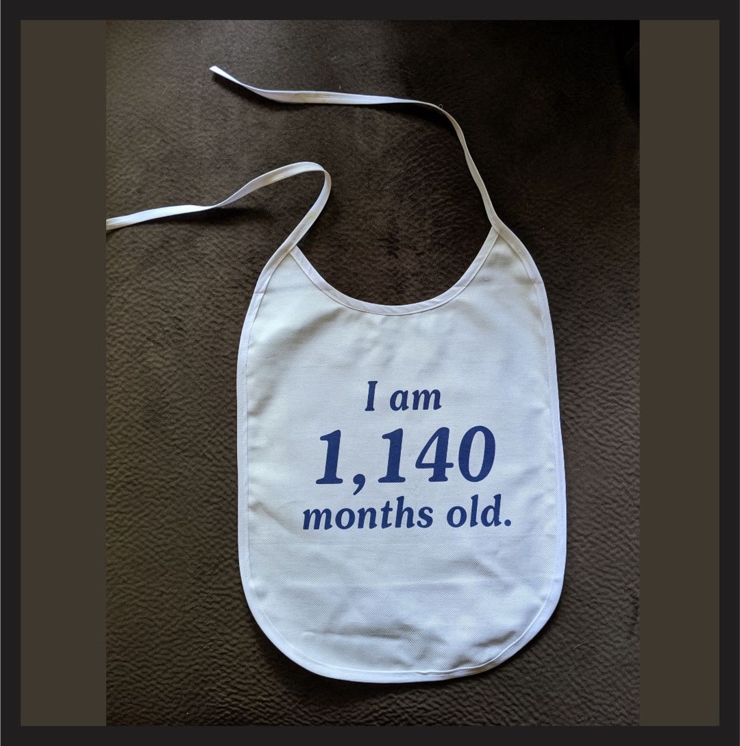 Cloth Adult Custom Printed Party Bibs With One to Full Color Imprint ...