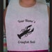 Crawfish Bibs Adult Disposable Custom Printed Party Bibs Crayfish ...