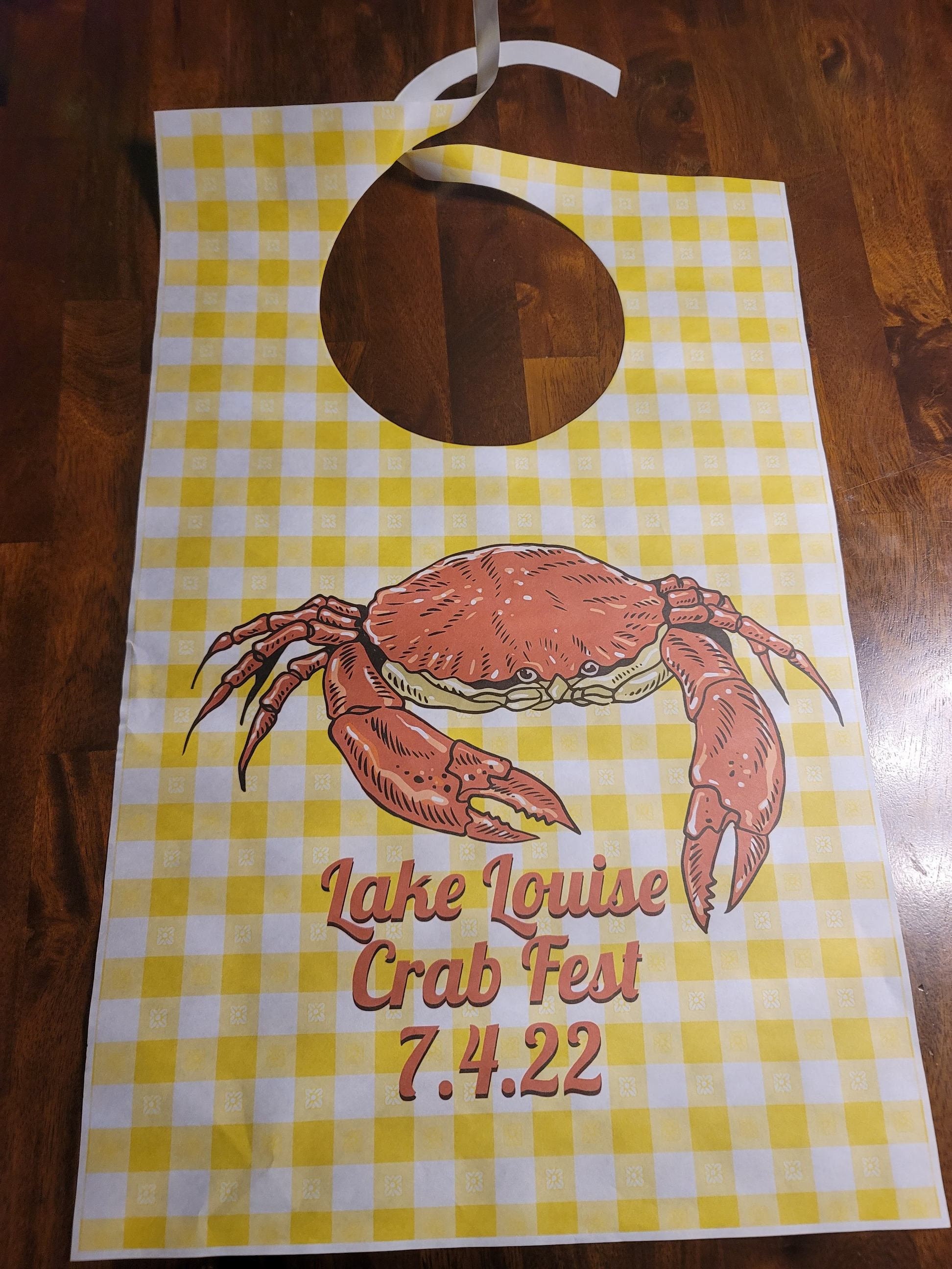 Full Color Custom Printed Party Bibs Adult Disposable Great - Etsy