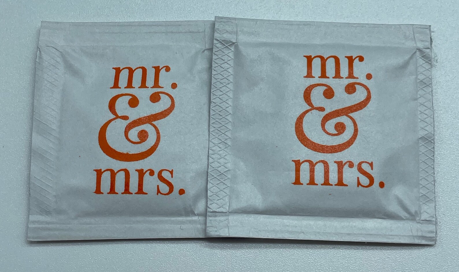 Mr. and Mrs. Moist Towelettes Wet Naps 12 Ink Colors to - Etsy