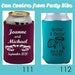 Kelly Green Can Koozies, Insulated Beverage Holders W/one Color Imprint ...