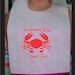 Crab Custom Printed Adult Party Bibs, Disposable for Your Feeds, Boils ...
