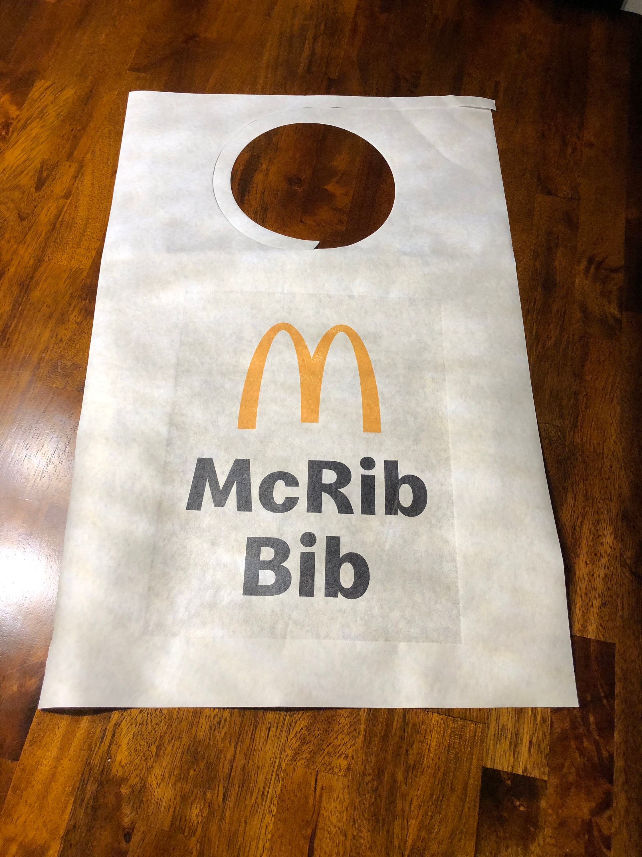 Full Color Custom Printed Party Bibs Adult Disposable Great | Etsy