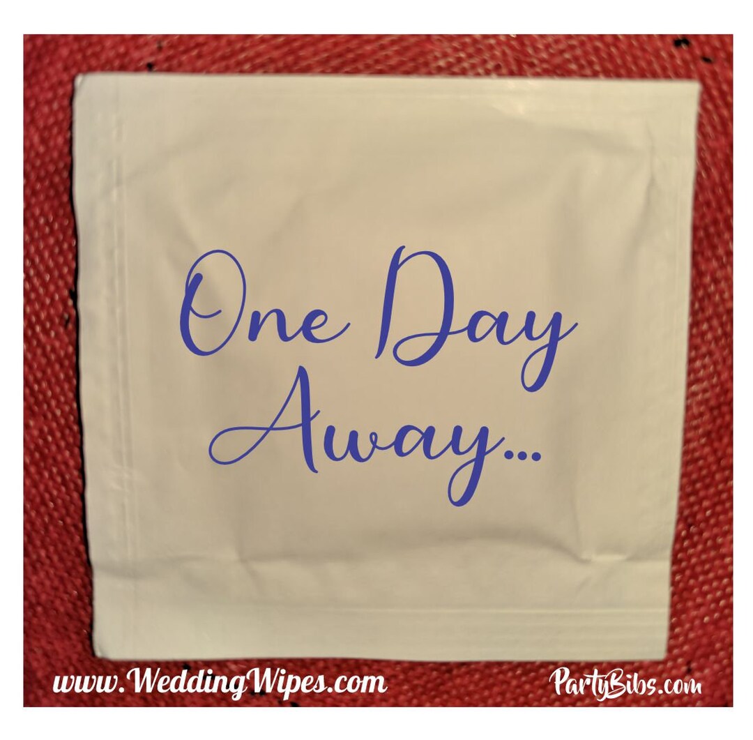 One Day Away Wet Naps, Keep It Clean! Messy Wedding Events Need These ...